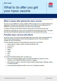 Mpox resources - Mpox